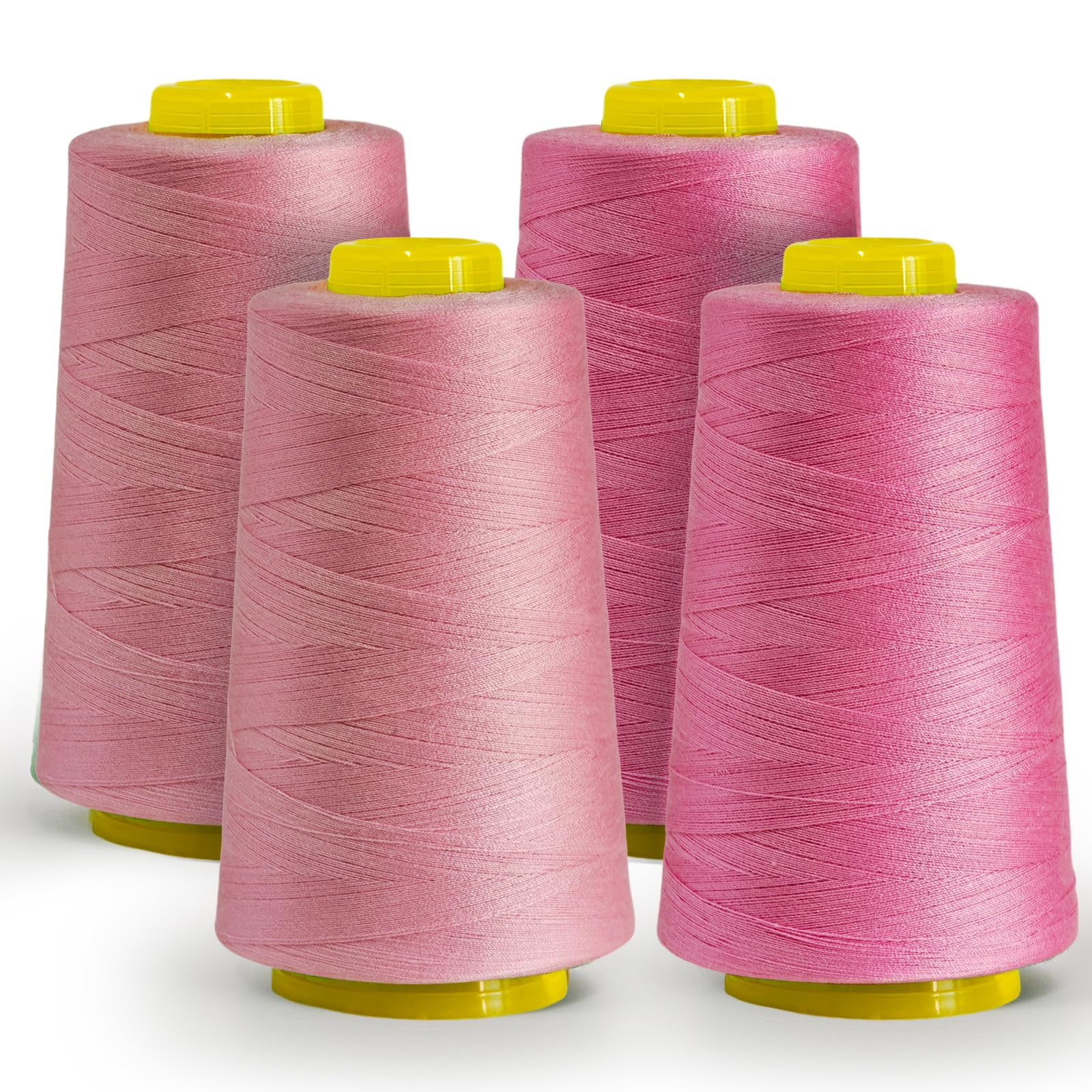 All-Purpose Polyester Sewing Thread - 4-Pack (12,000 Yards Total ...