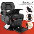 All Purpose Reclining Barber Chair Heavy Duty Hydraulic Hair Stylist ...