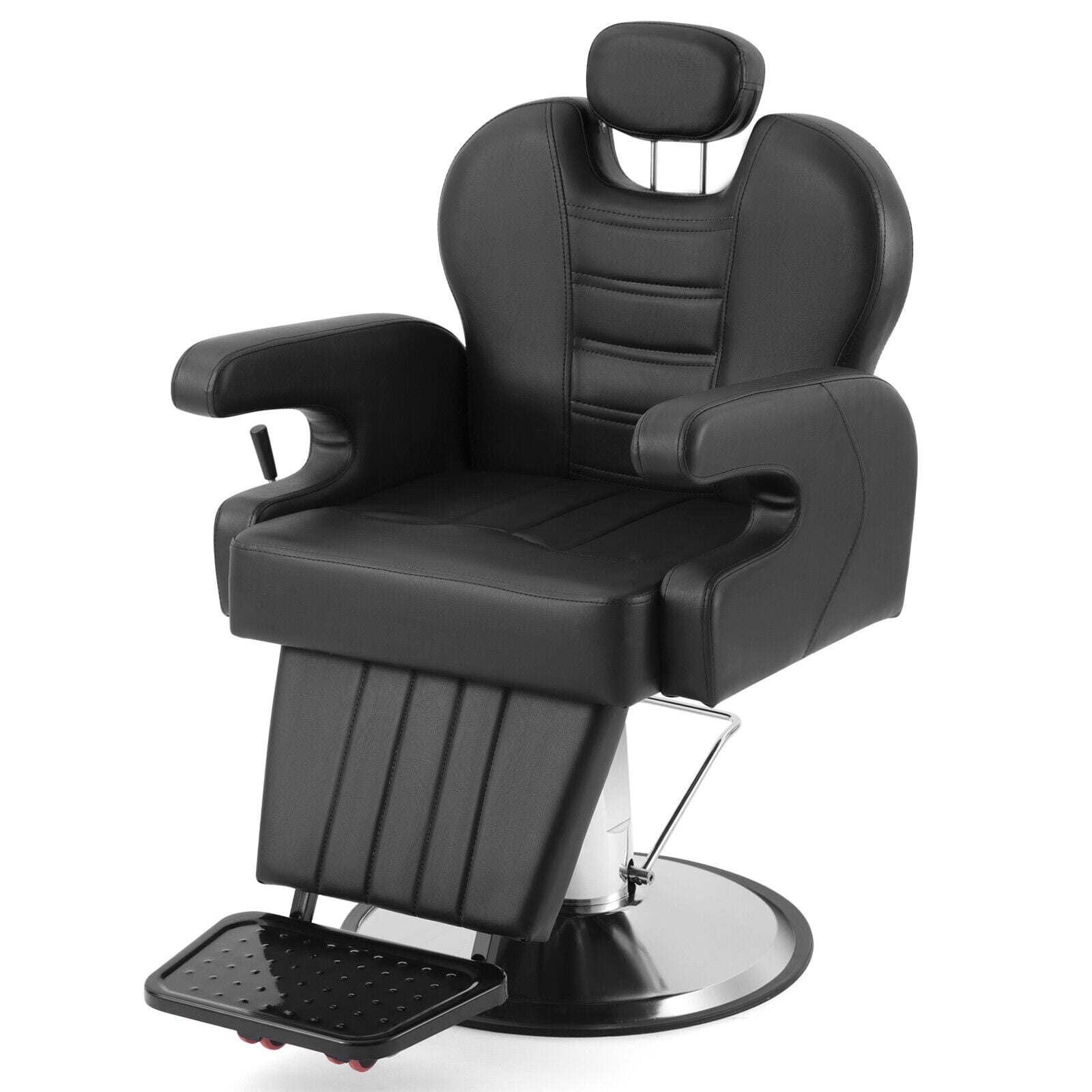 All Purpose Reclining Hydraulic Barber Chair Heavy Duty Hair Stylist ...