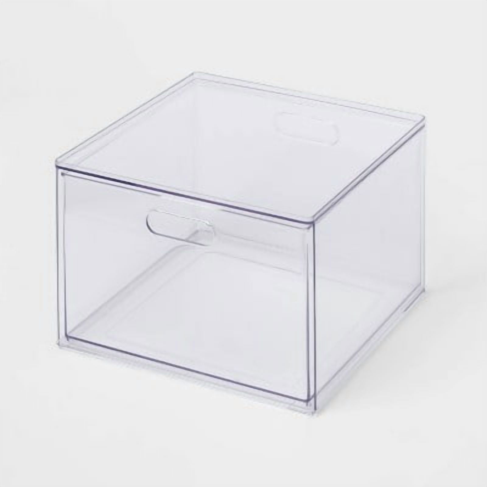 All Purpose Single Drawer Storage Clear - PETG Acrylic Drawer ...
