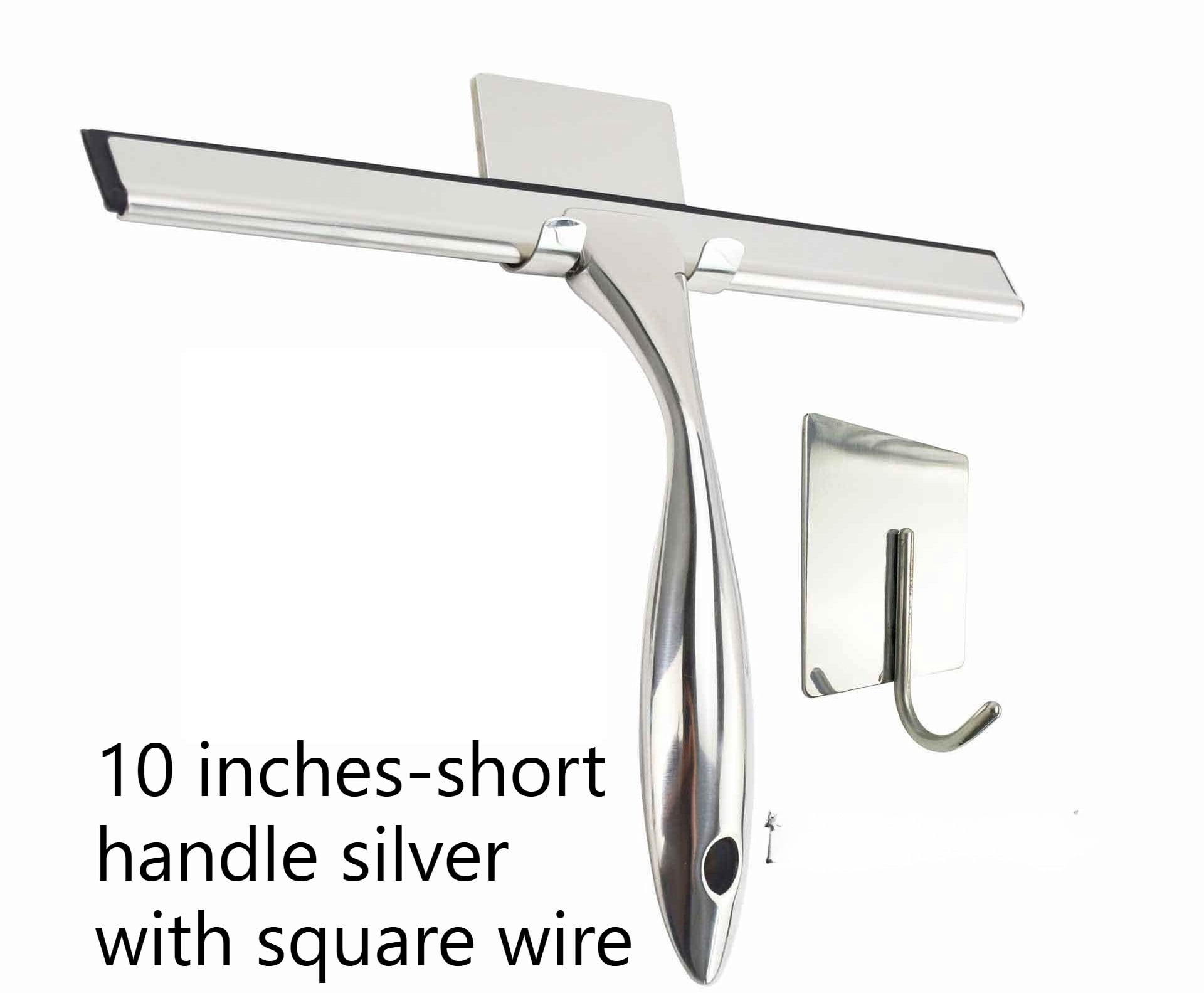 All-Purpose Stainless Steel Shower Squeegee for Shower Glass Door with ...