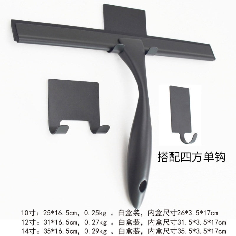 All-Purpose Stainless Steel Shower Squeegee for Shower Glass Door with ...