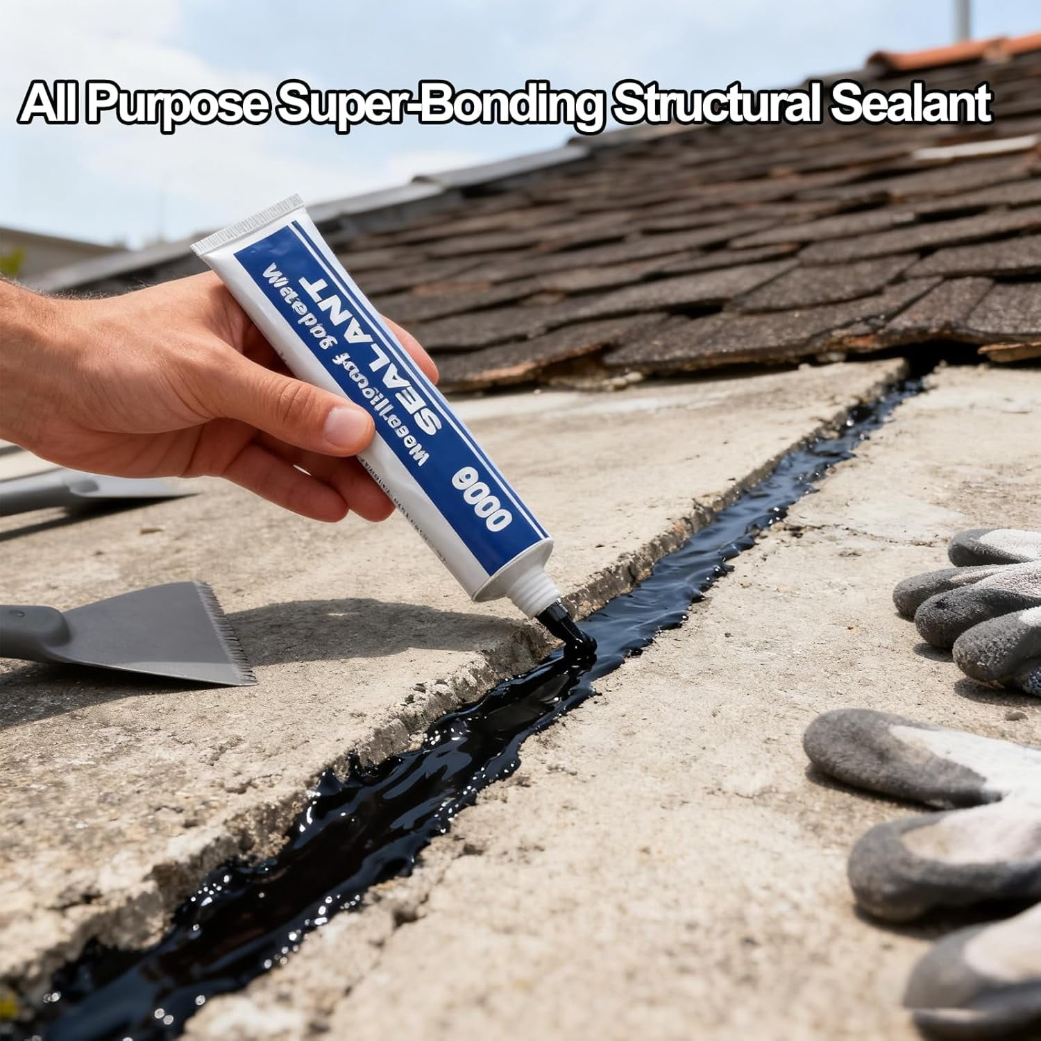 All-Purpose Super-Bonding Structural Sealant, Waterproof Adhesive 9900 ...