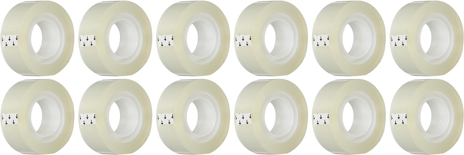 All-Purpose Transparent Glossy Tape (43575) (Pack of 12) - Walmart.com