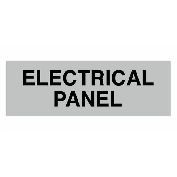 All Quality Basic Electrical Panel Sign - Fire Regulation Safety ...