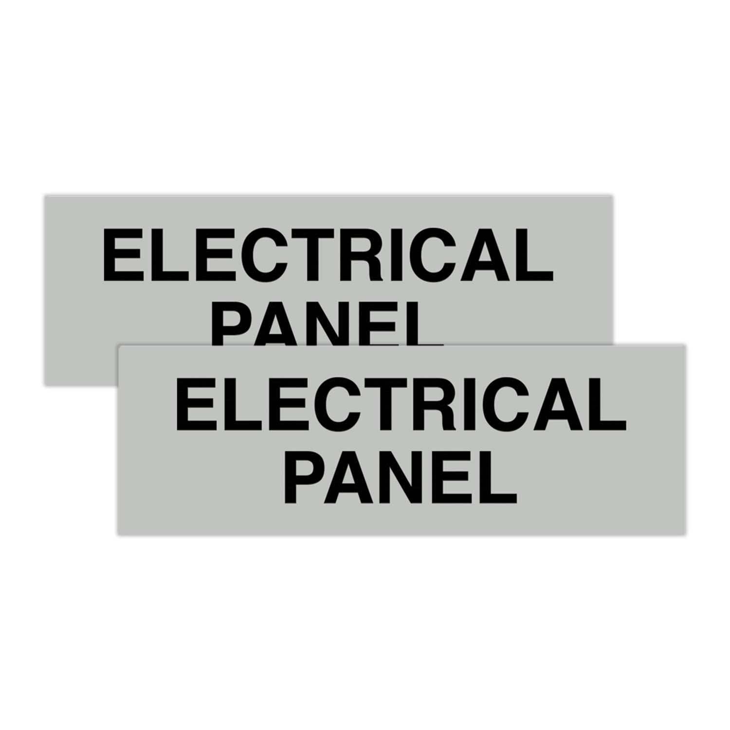 All Quality Basic Electrical Panel Sign - Fire Regulation Safety ...