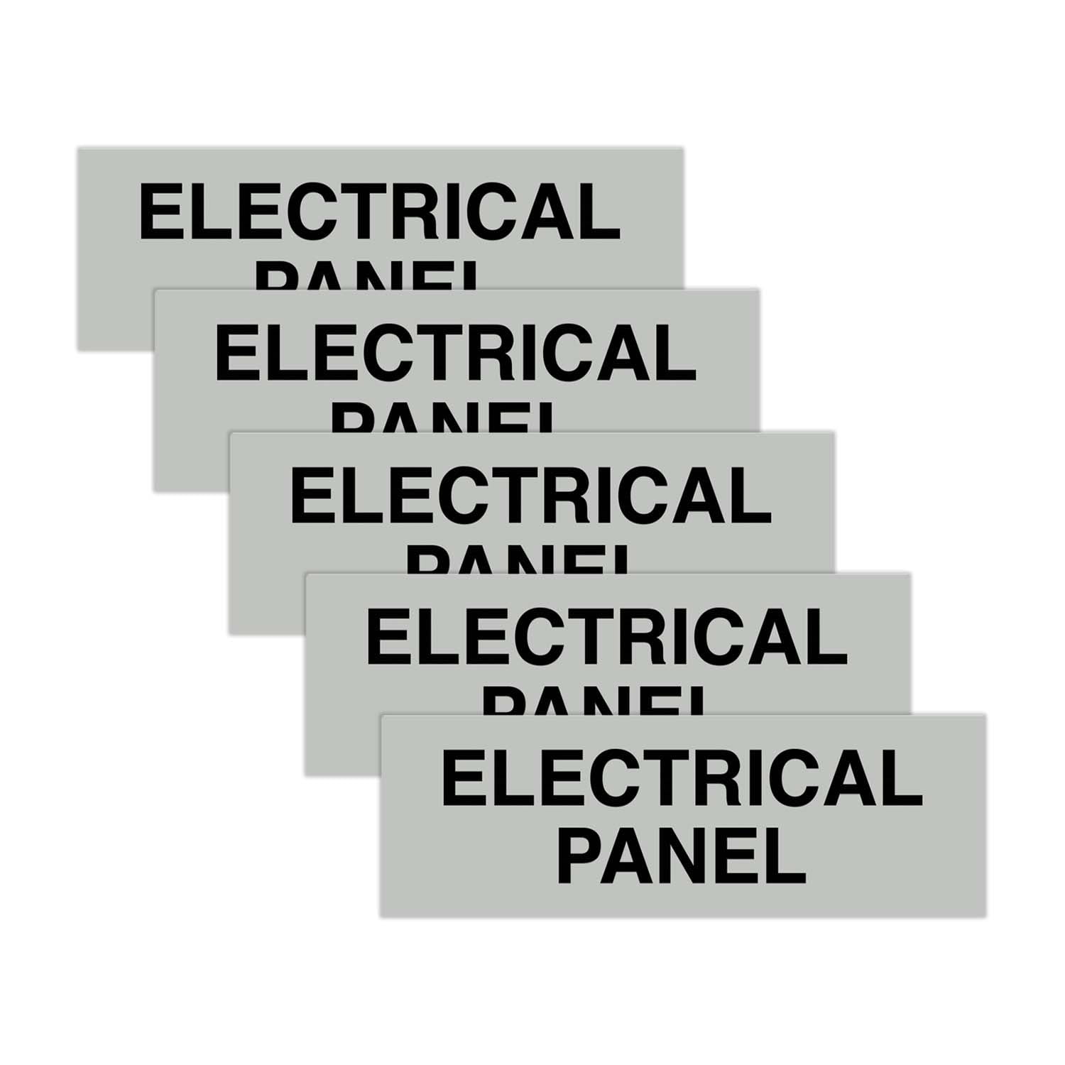 All Quality Basic Electrical Panel Sign - Fire Regulation Safety ...
