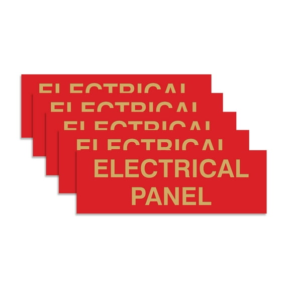 All Quality Basic Electrical Panel Sign - Fire Regulation Safety ...