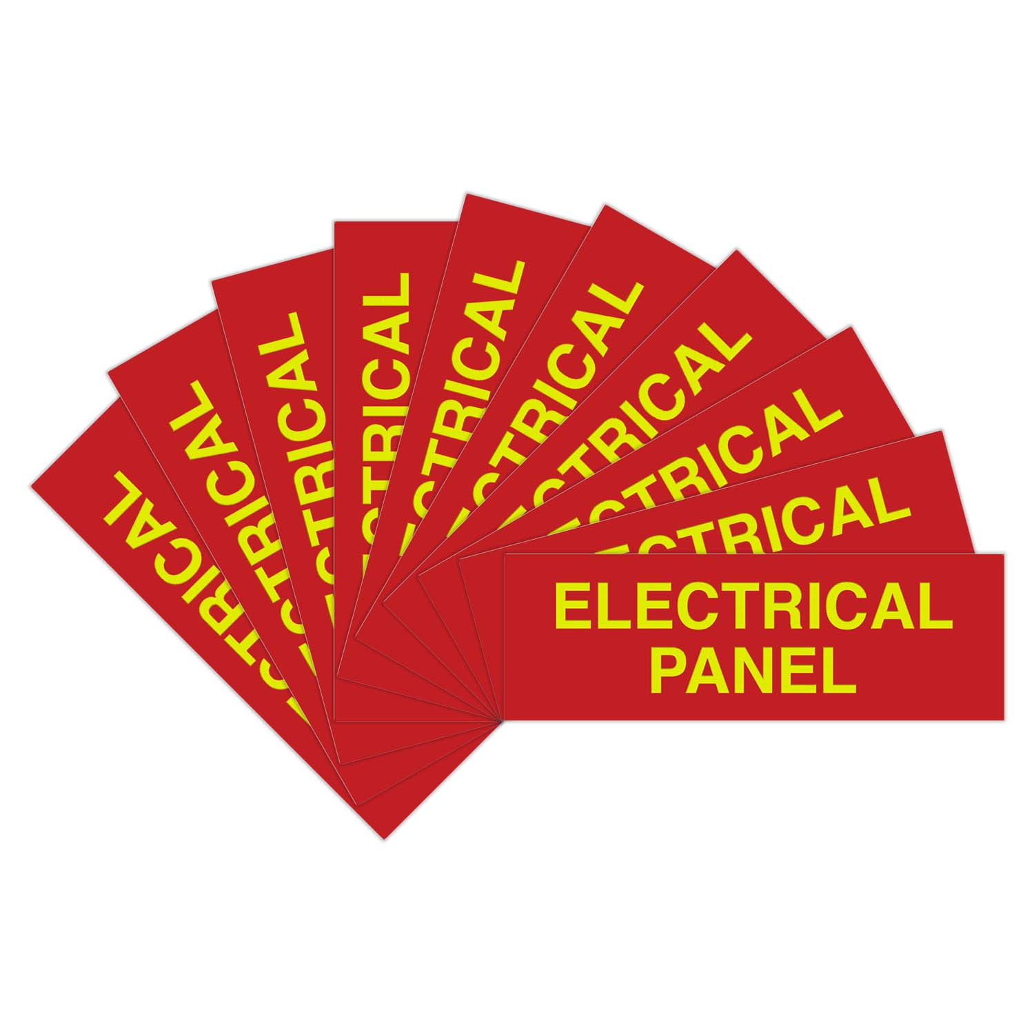 All Quality Basic Electrical Panel Sign - Fire Regulation Safety ...