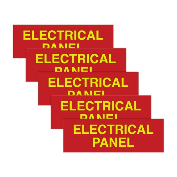 All Quality Basic Electrical Panel Sign - Fire Regulation Safety ...