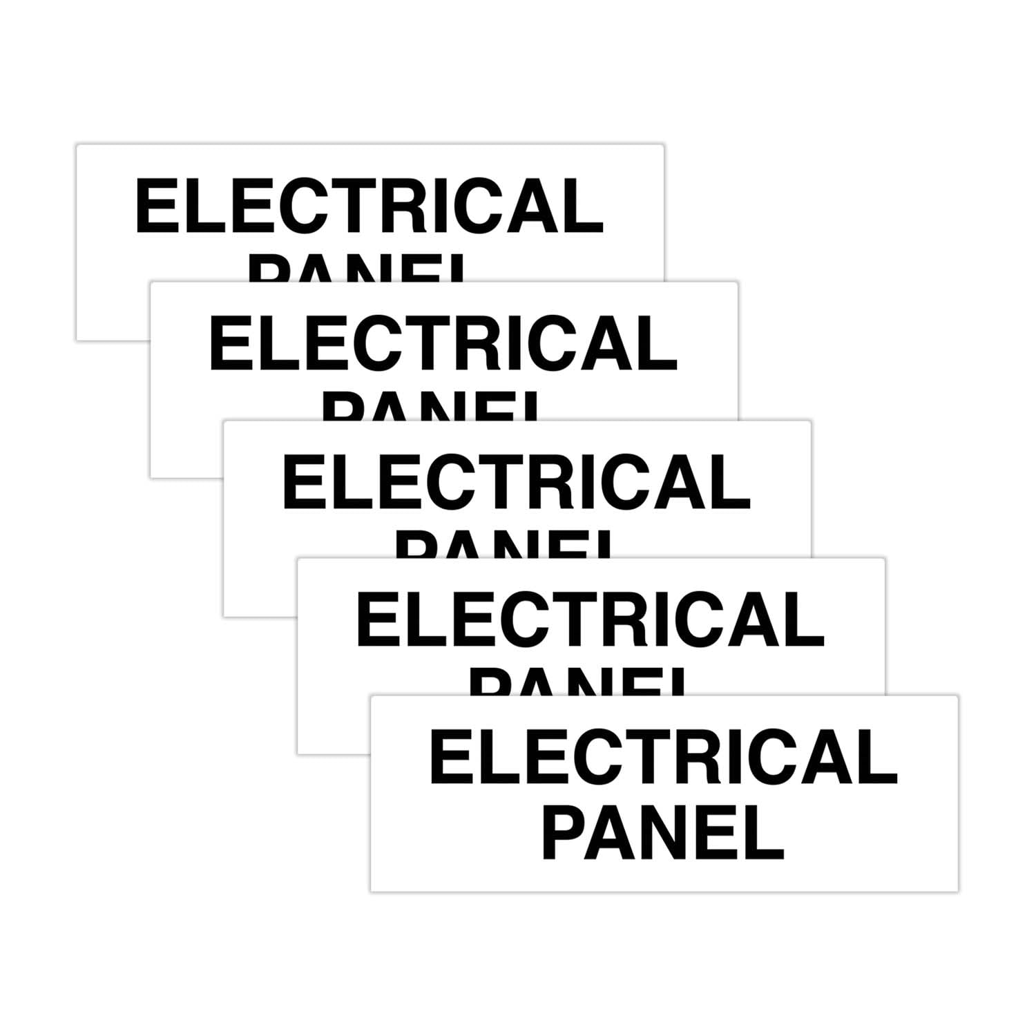 All Quality Basic Electrical Panel Sign - Fire Regulation Safety ...