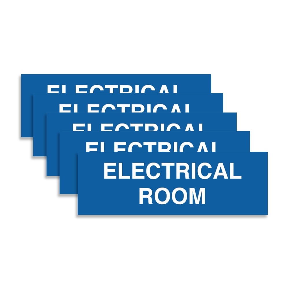 All Quality Basic Electrical Room Sign | Durable Construction ...