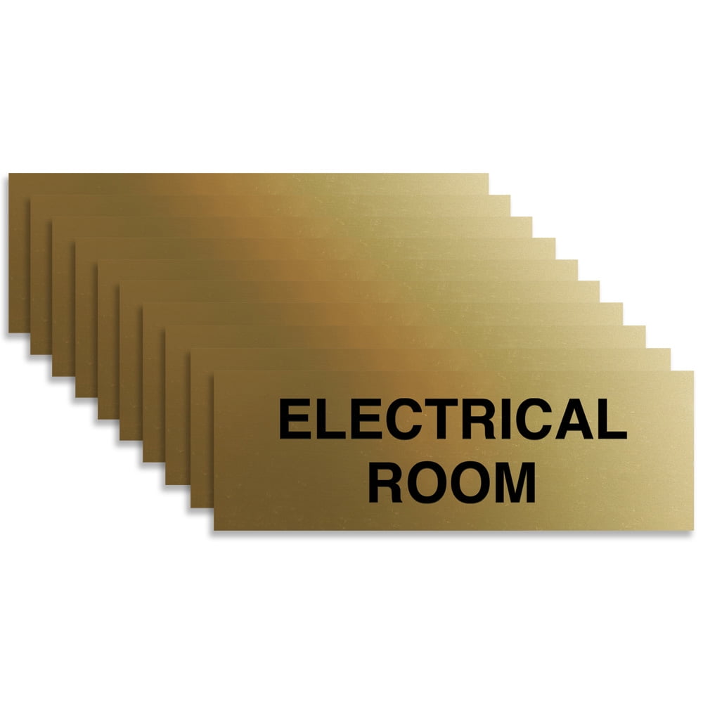 All Quality Basic Electrical Room Sign | Durable Construction ...