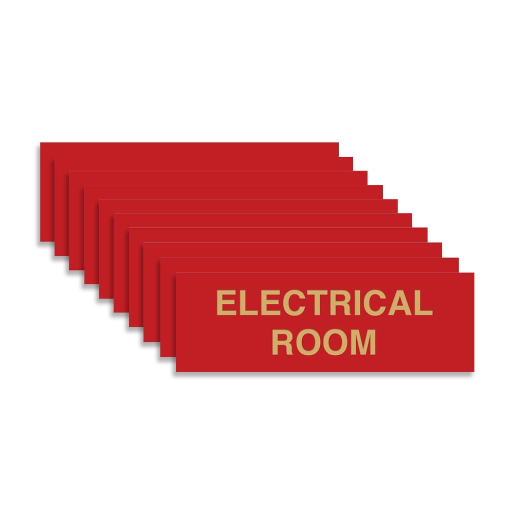All Quality Basic Electrical Room Sign | Durable Construction ...