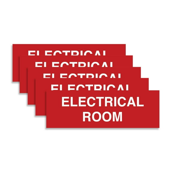 All Quality Basic Electrical Room Sign | Durable Construction ...