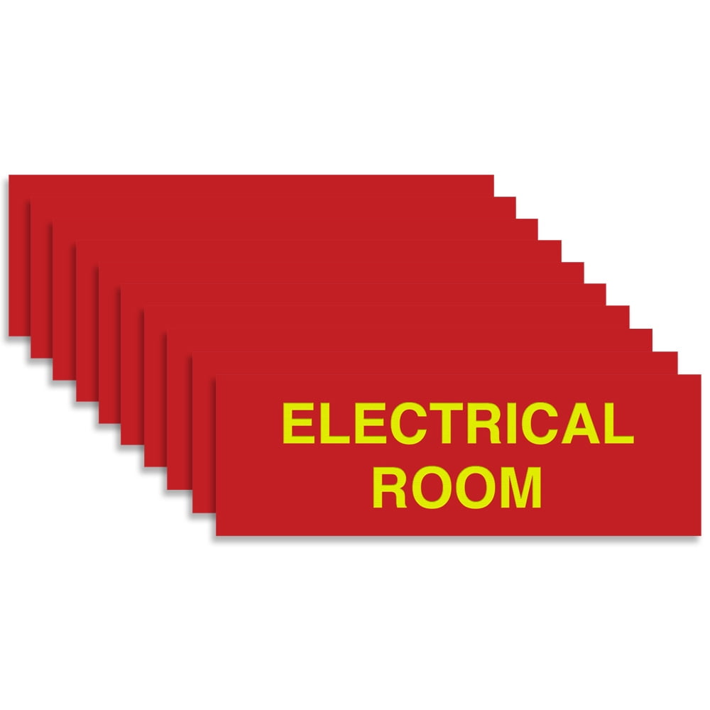 All Quality Basic Electrical Room Sign | Durable Construction ...