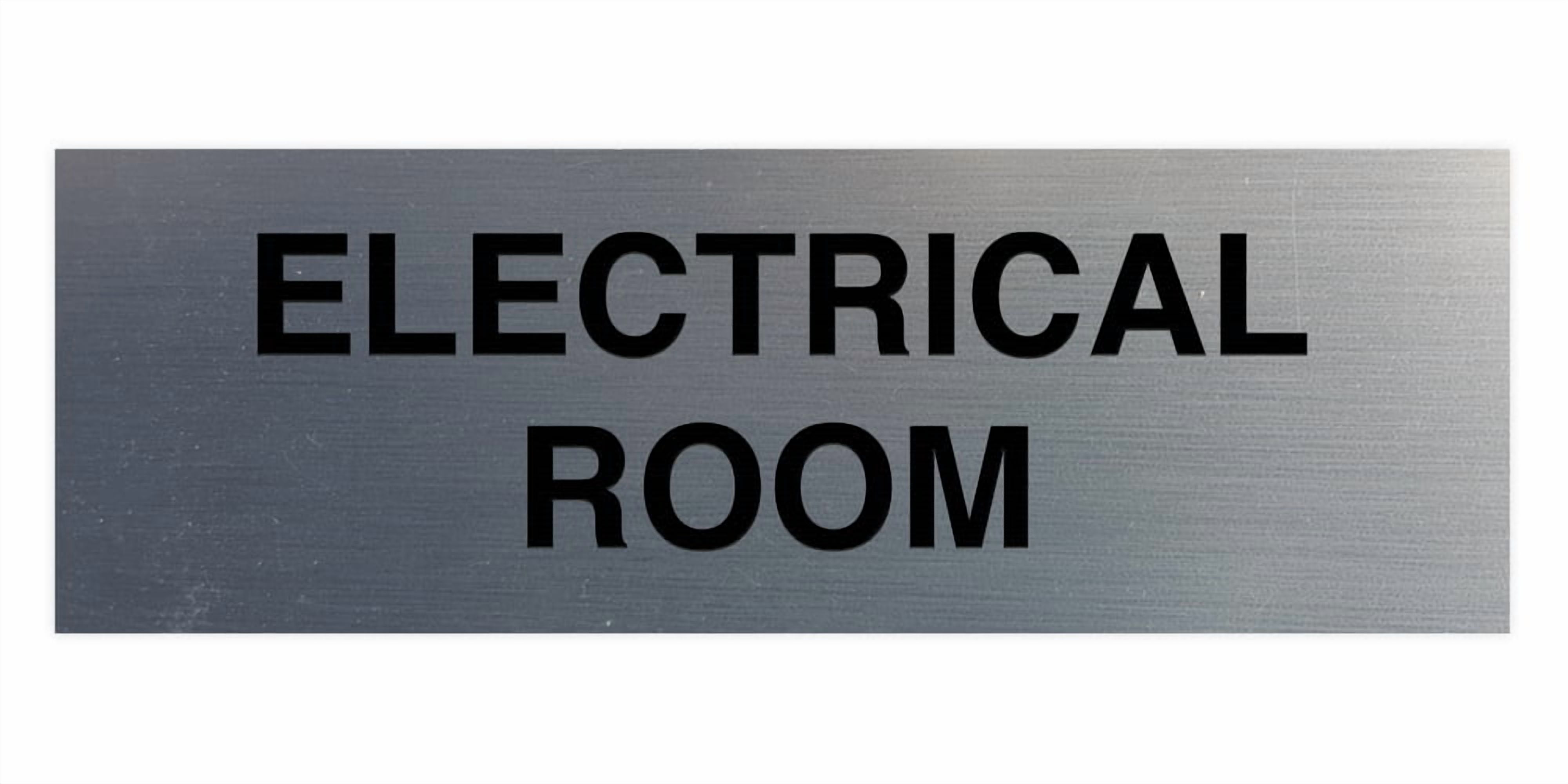 All Quality Basic Electrical Room Sign | Durable Construction ...