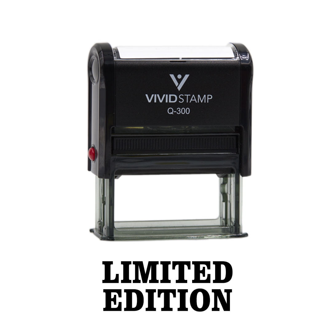 All Quality Limited Edition Self-Inking Rubber Stamp | Professional ...