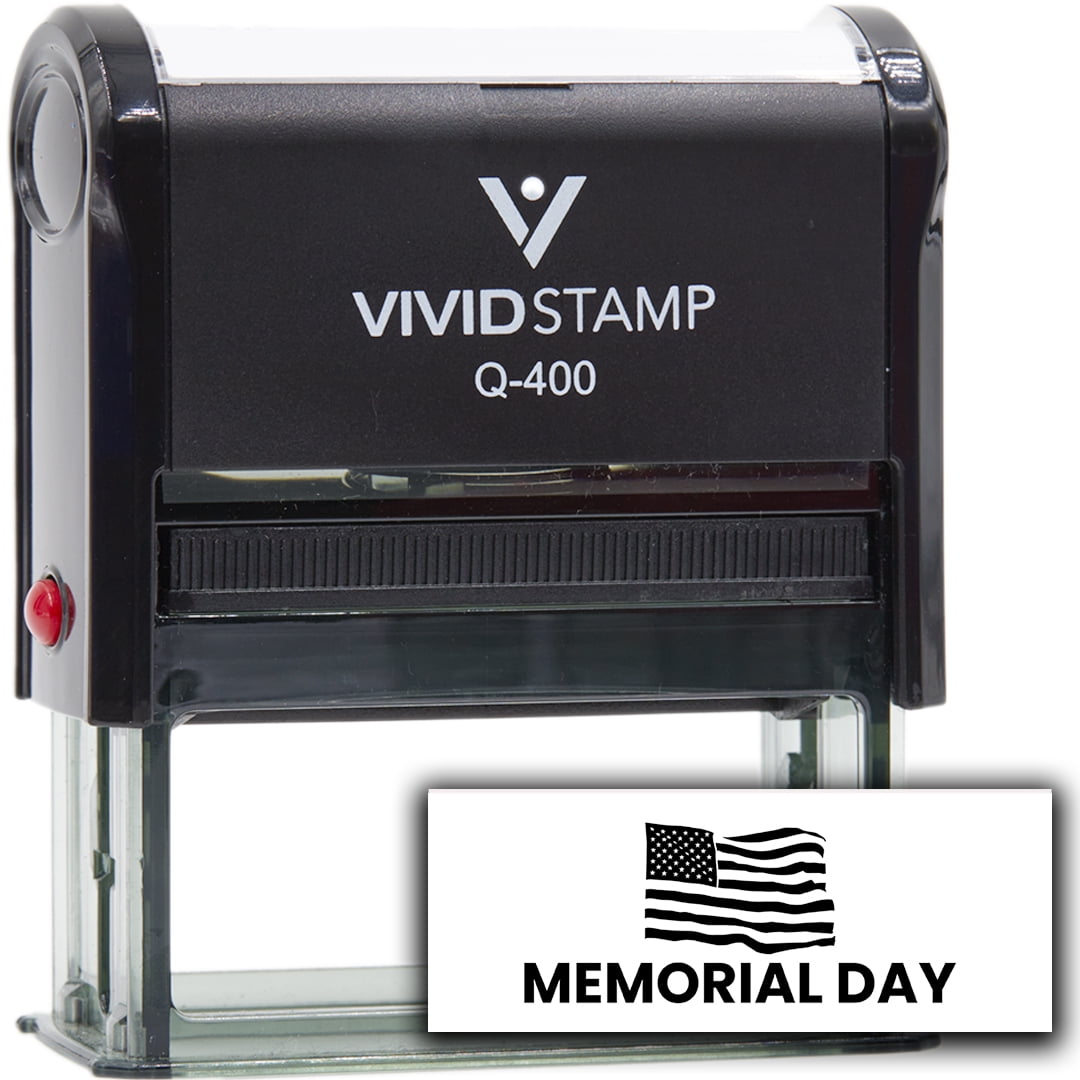 All Quality Memorial Day Self-Inking Rubber Stamp | Agenda Planning ...