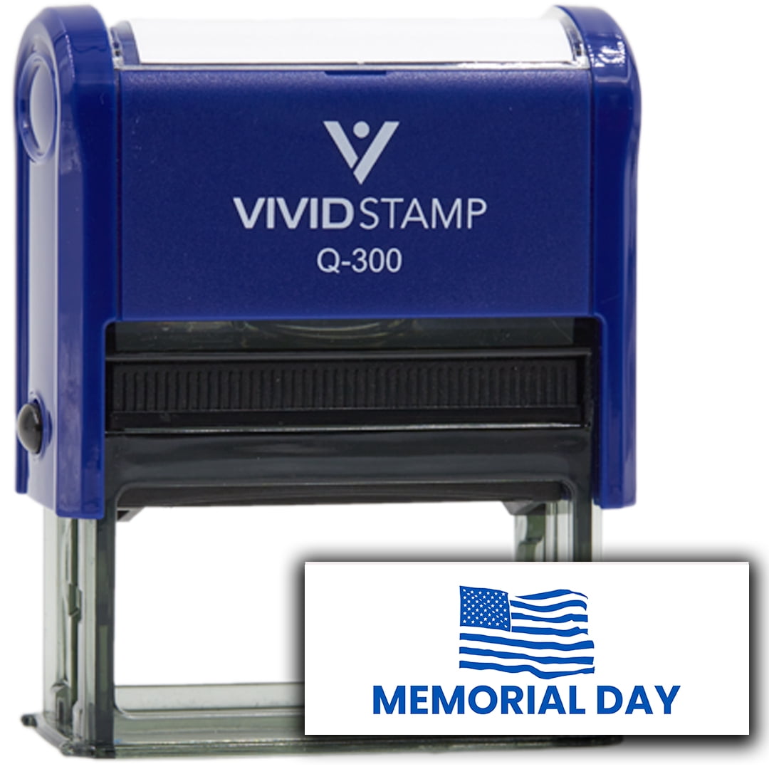 All Quality Memorial Day Self-Inking Rubber Stamp | Agenda Planning ...