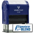 All Quality Signature Blend Self-Inking Rubber Stamp | Handcrafted ...