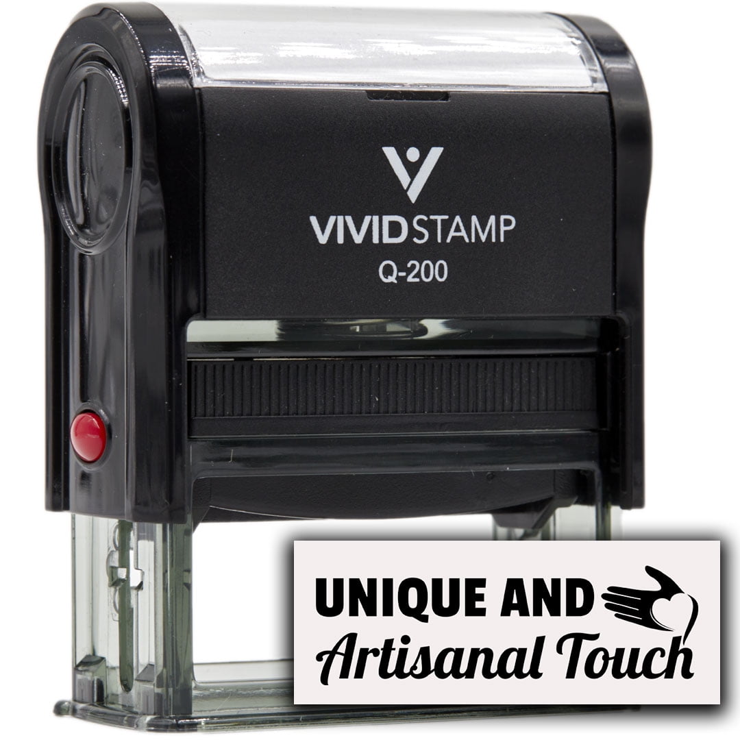 All Quality Unique and Artisanal Touch Self-Inking Rubber Stamp ...
