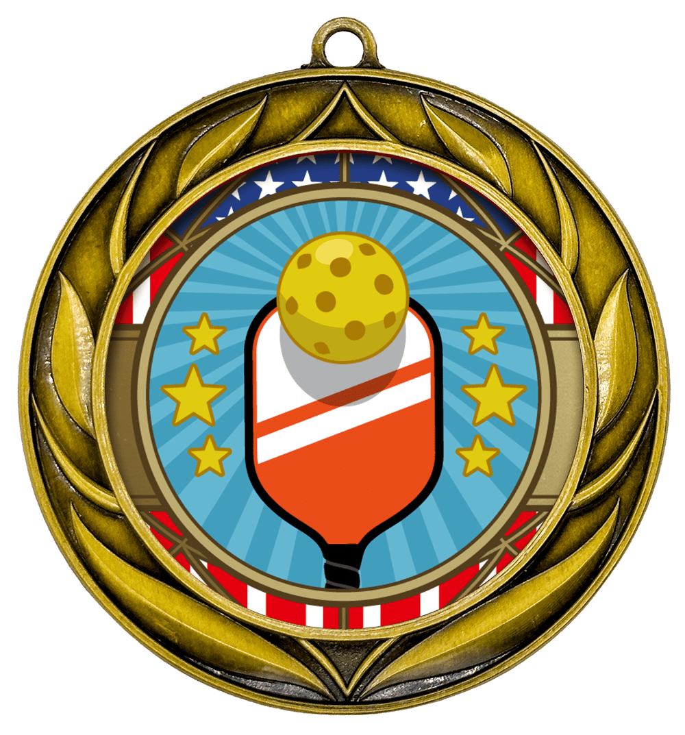 All Quality Wreath Design Pickleball Medal | Competition | High Quality ...