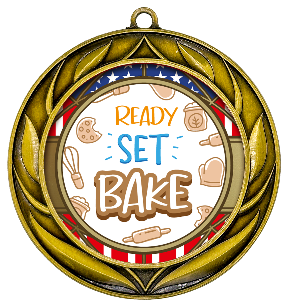 All Quality Wreath Ready set Bake Medal | Competition | High Quality ...