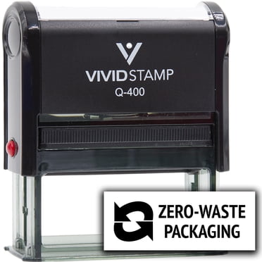 All Quality Eco-Friendly Manufacturing Self-Inking Rubber Stamp (Black ...