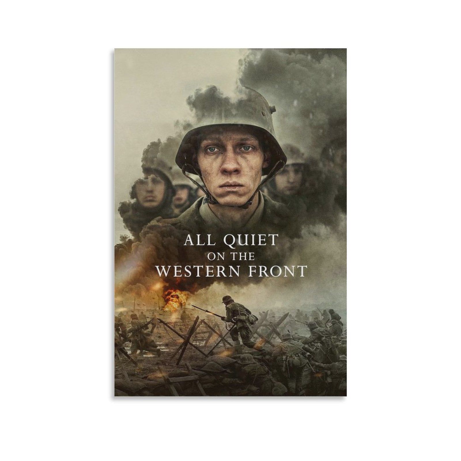 All Quiet on The Western Front Movie Poster (1) Gifts Canvas Painting ...