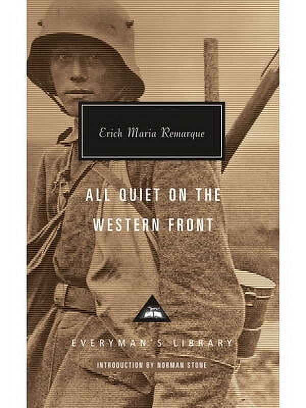 All Quiet on the Western Front: Introduction by Norman Stone - Walmart.com