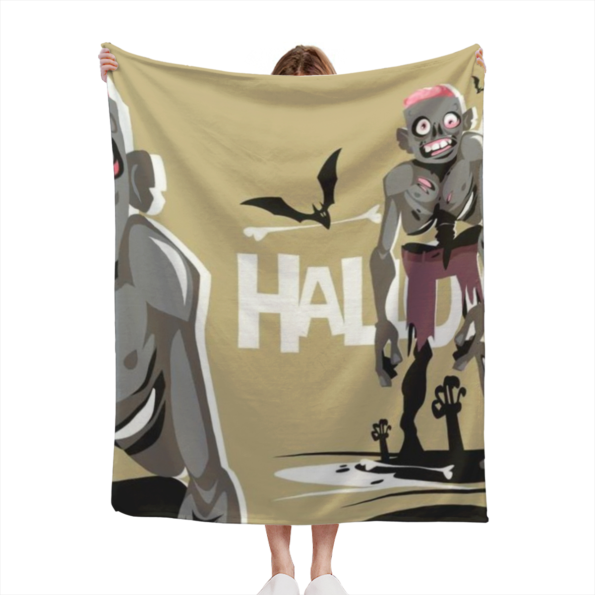 All Saints' Day terrorBlanket Cute Warm Cozy Flannel Throw Soft ...