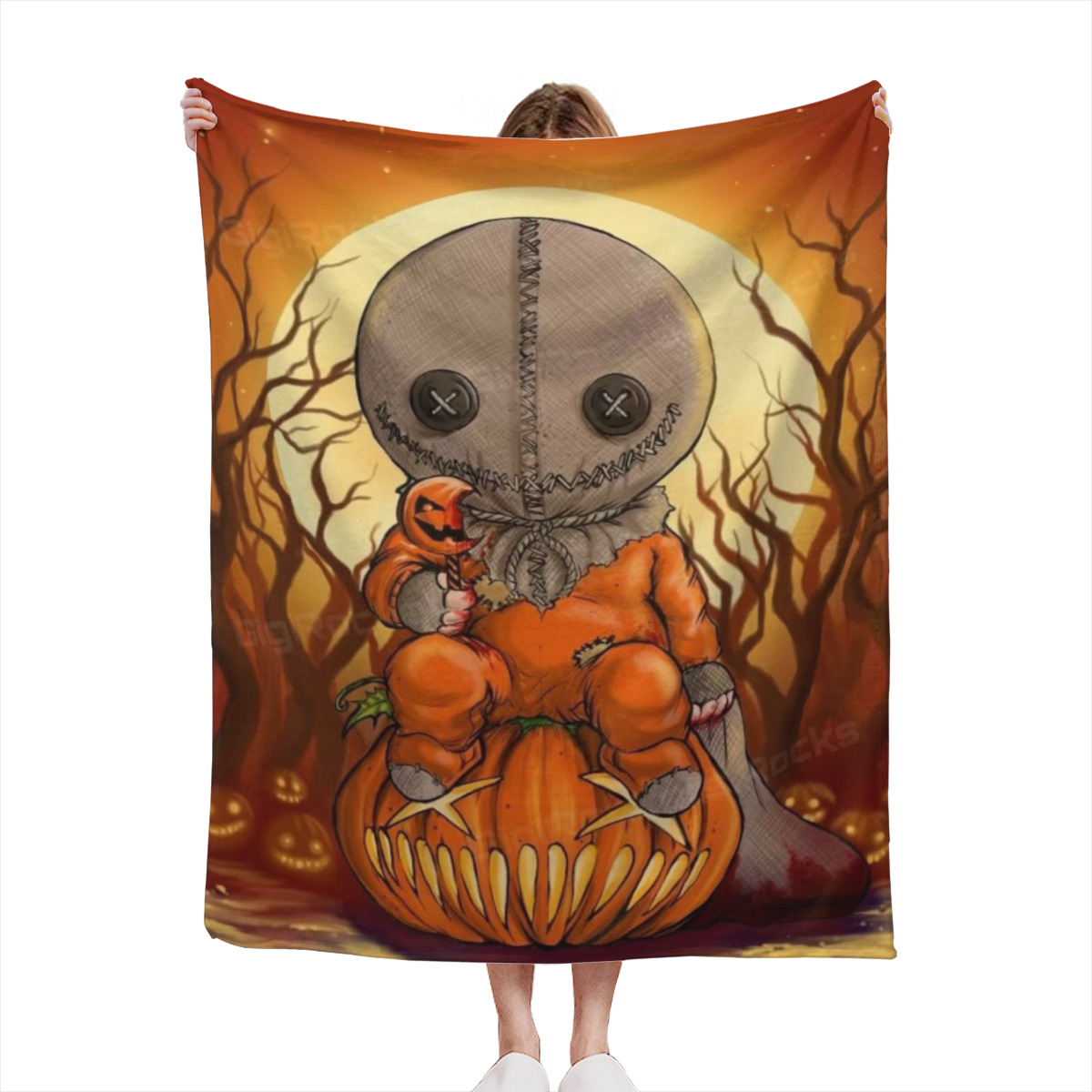 All Saints' Day terrorBlanket Cute Warm Cozy Flannel Throw Soft ...