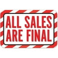 All Sales Are Final Sign - Walmart.com