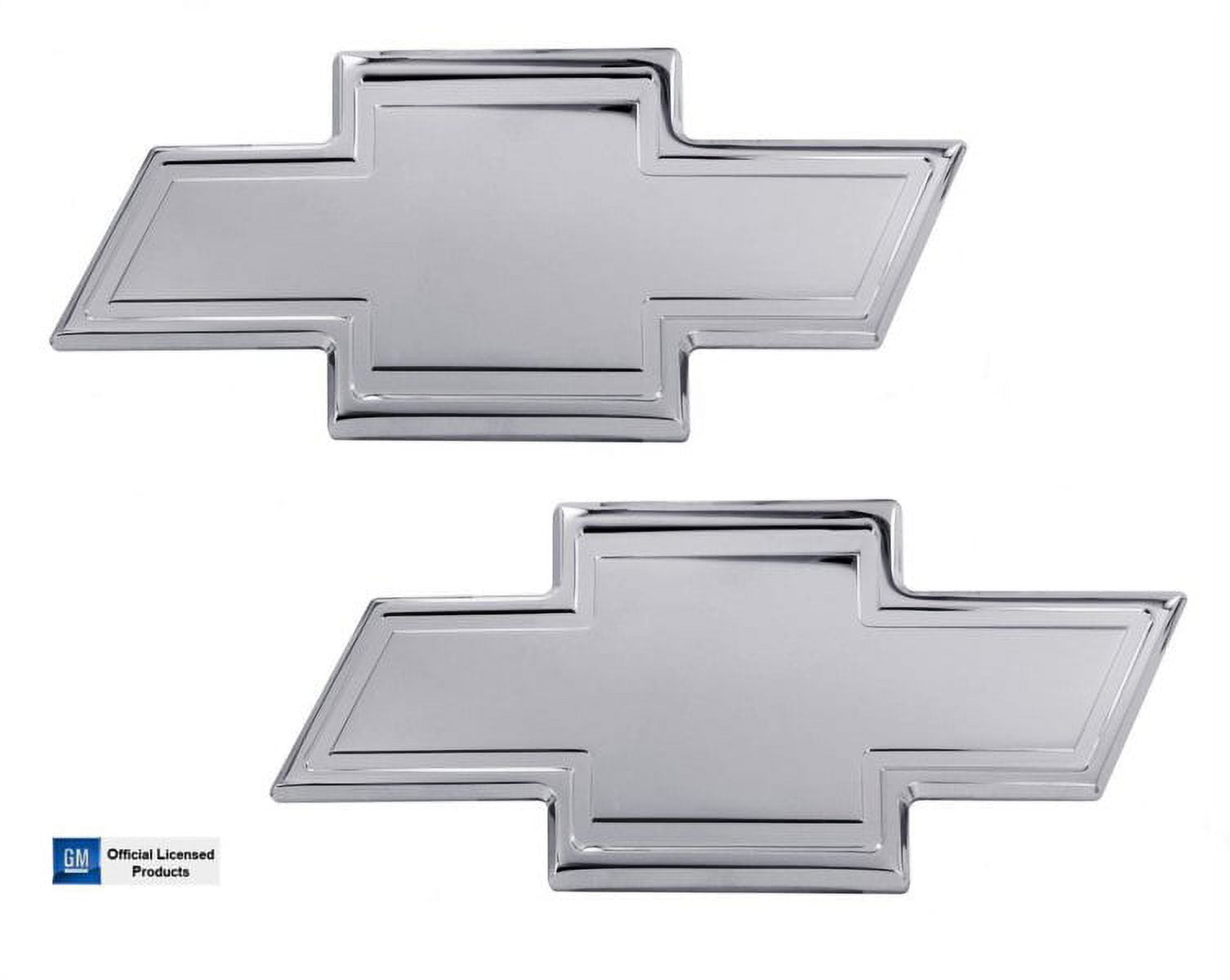 All Sales Chevy Bowtie Grille / Tailgate Emblem W/Border- Polished ...