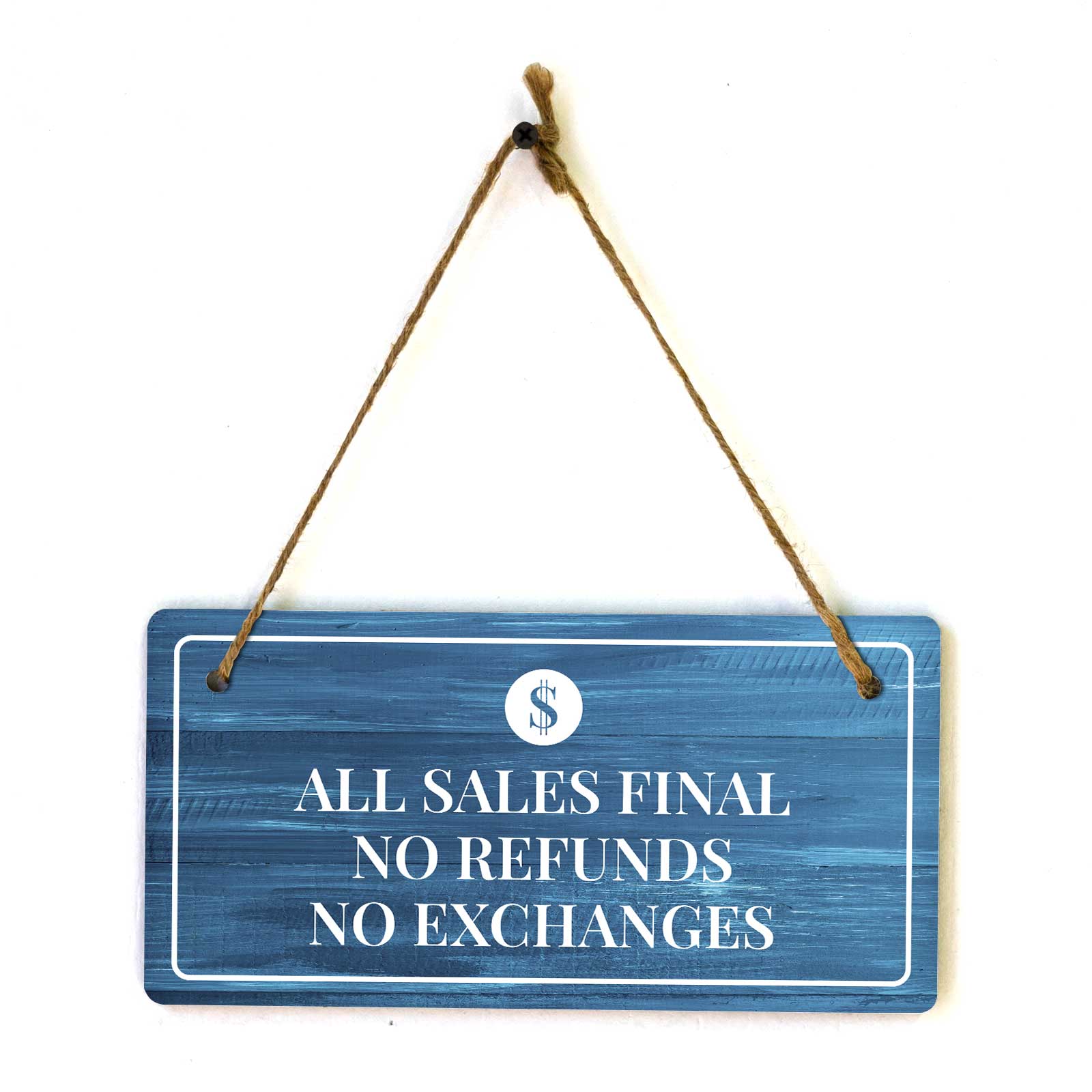 All Sales Final No Refunds No Exchanges | Rustic Dark Blue Wood 5 x 10 ...
