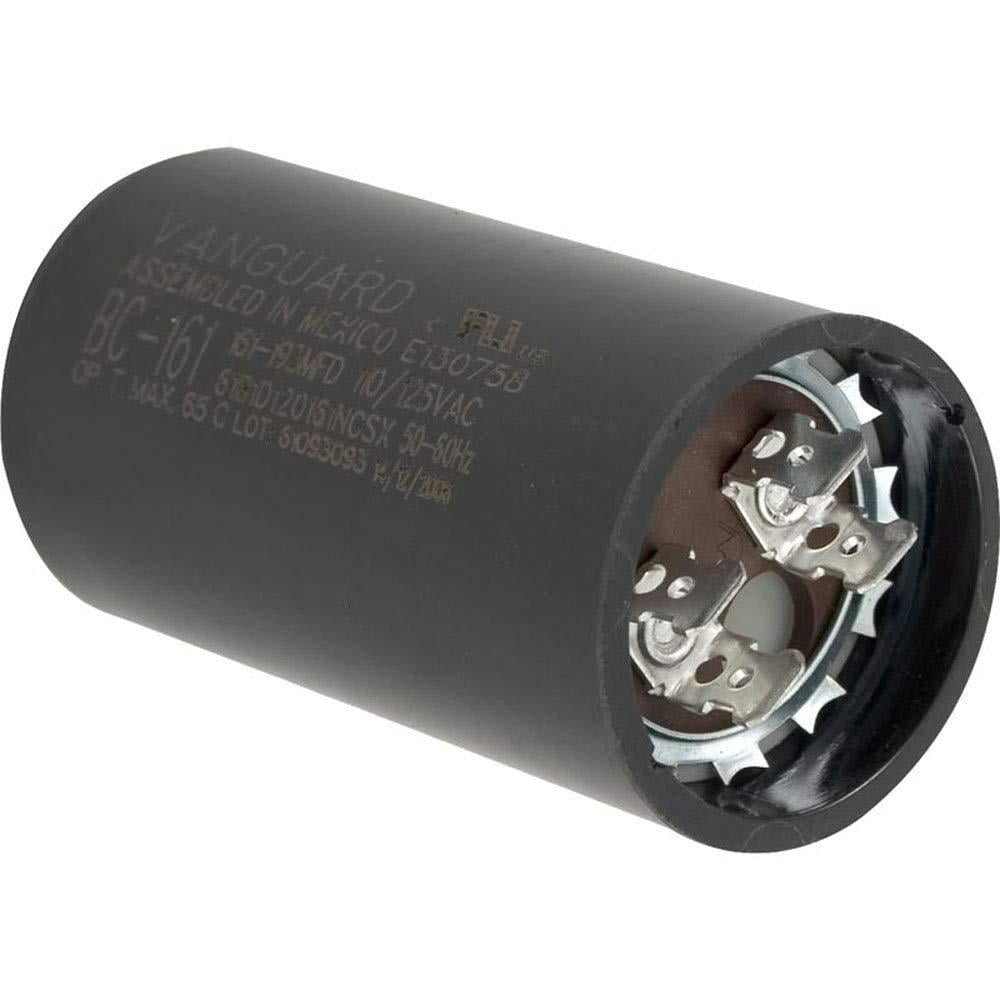 All Seals 161-193 MFD 115V Start Capacitor with Accessories Included ...