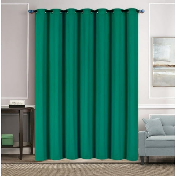 All Season 1pc Window Curtain Panel Insulated Thermal Blackout Solid ...