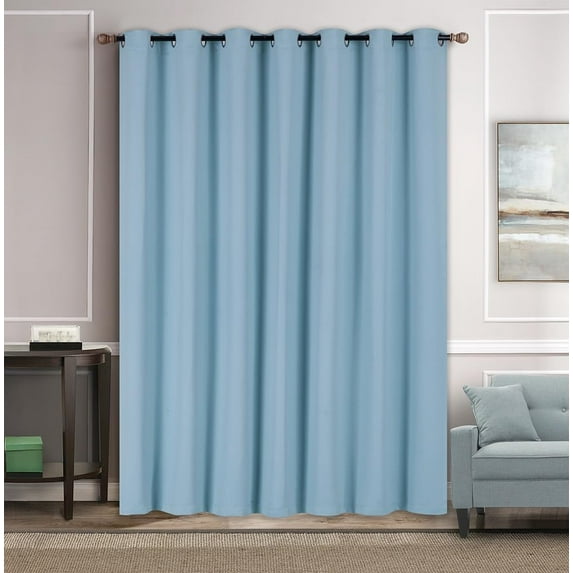 All Season 1pc Window Curtain Panel Insulated Thermal Blackout Solid ...