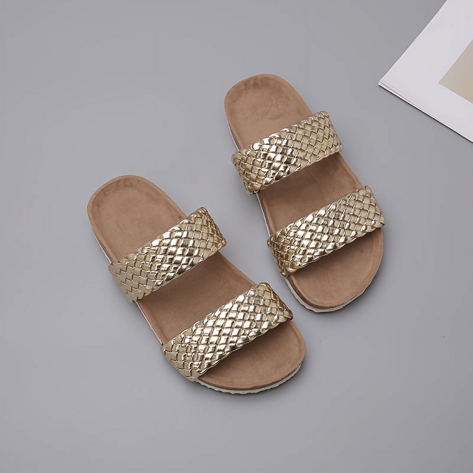 All-Season Chic Girls' Slippers: Lightweight, Breathable, with Patterns ...