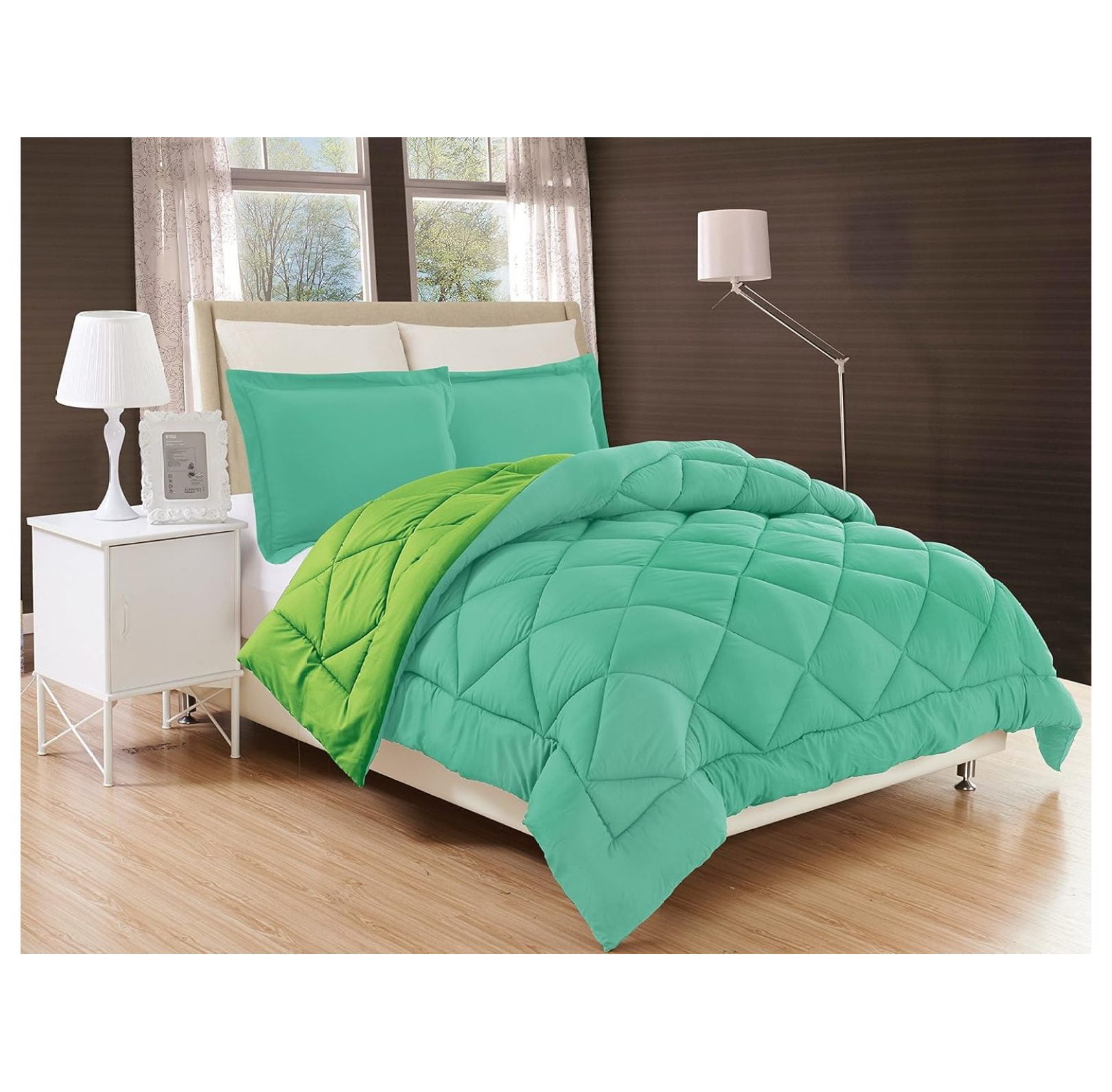 All Season Comforter and Year Round Medium Weight Super Soft Down ...
