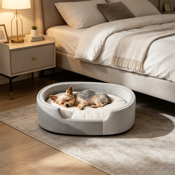 All Season Dog Bed Mat Soft Plush Washable Cozy Sleeping Pad for Small ...