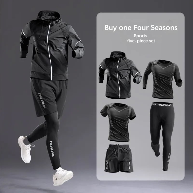 All-Season Men's Sportswear Set/Suit - Tracksuit for Running， Cycling ...