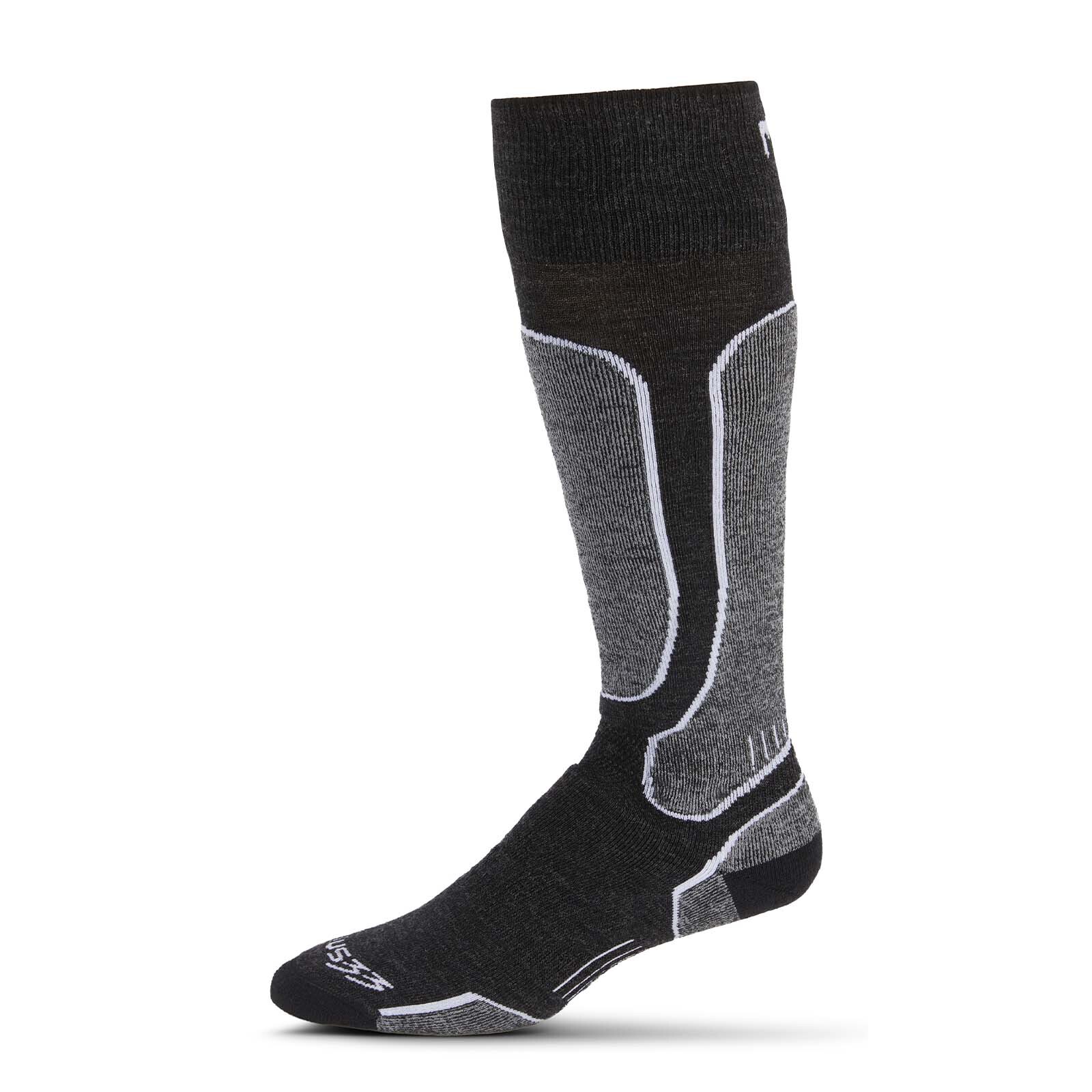 Lightweight - Over The Calf Wool Snowboard Socks Mountain Heritage ...