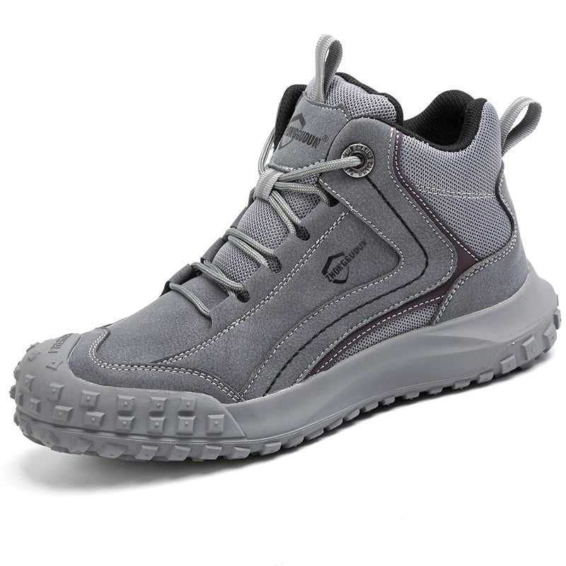 All-Season Steel Toe Safety Work Shoes - Anti-Puncture Safety Boots for ...