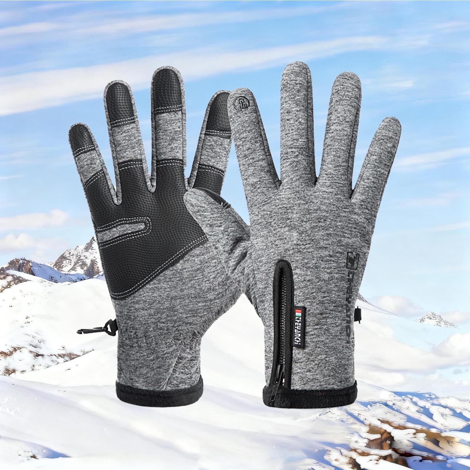 All Season Touchscreen Gloves for Men and Women, Windproof Thermal ...