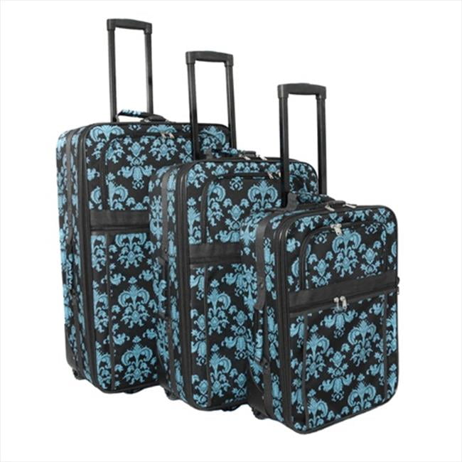 All-Seasons Damask 3 Piece Luggage Set - Walmart.com
