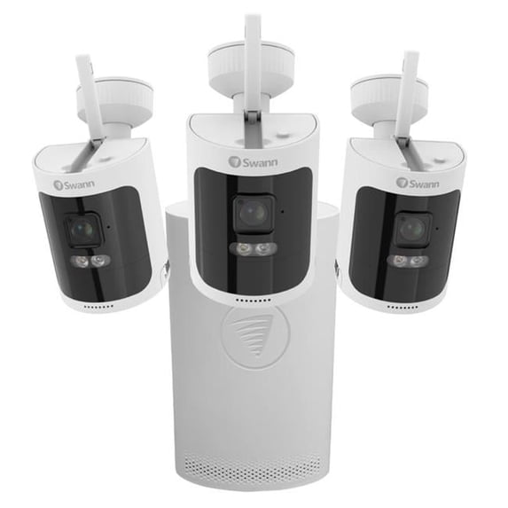 All Secure 600 Battery Powered Indoor & Outdoor NVR Security Camera ...