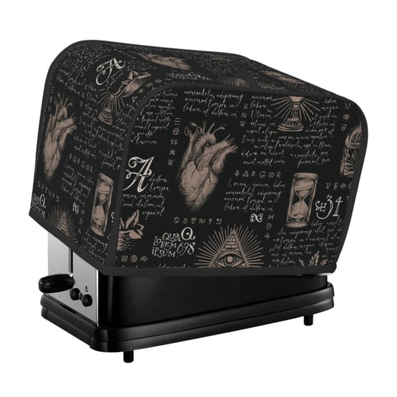 All Seeing Abstract Medical Magic 2 Slice Toaster Cover Bread Maker ...
