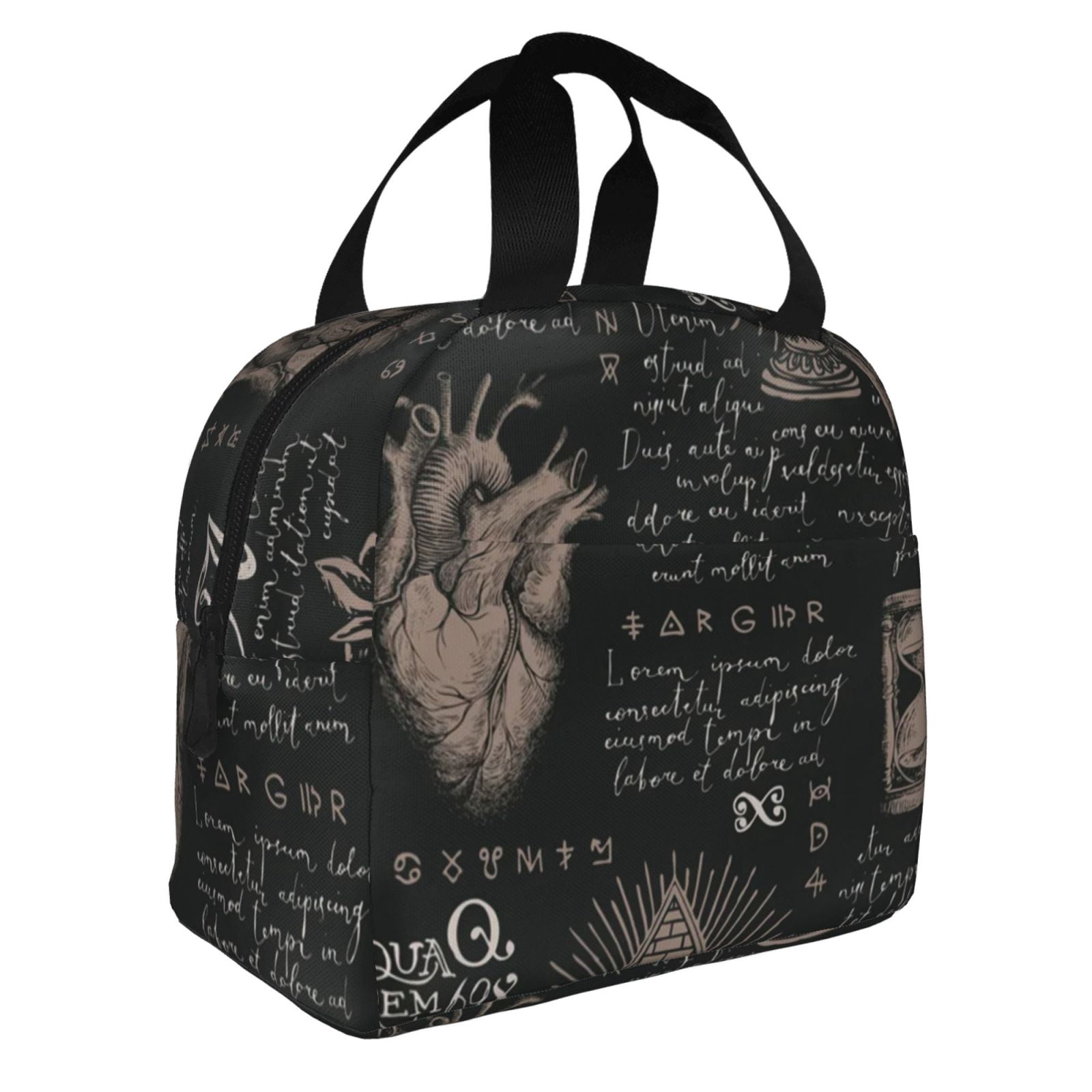 All Seeing Abstract Medical Magic Reusable Lunch Bag Insulated Meal ...